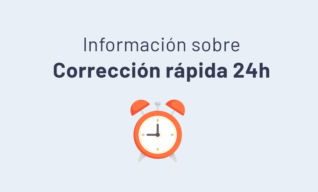 ¿Cuándo recoger mi certificado si he elegido Corrección Rápida 24h ...